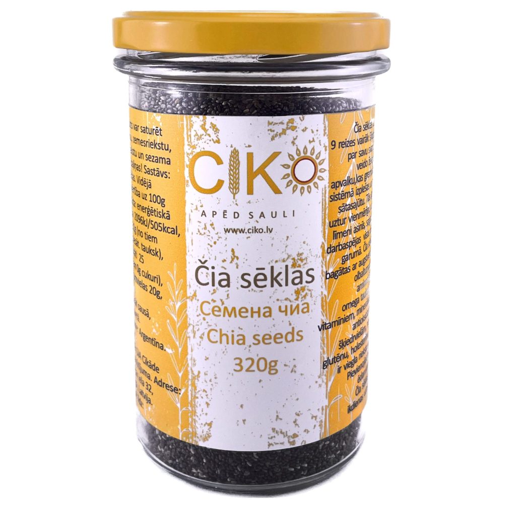 Čia Sēklas 320g - Cikāde | Garšvielu Veikals Kuldīgā