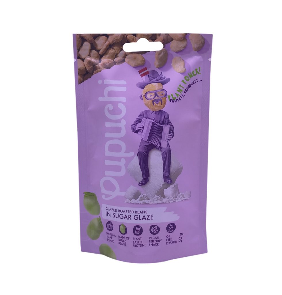 Glazētas Grauzdētas Pupiņas PUPUCHI, 50g - Cikāde | Garšvielu Veikals ...